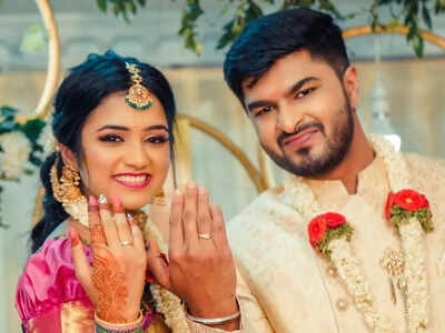 Actress Rashmi Prabhakar gets engaged to beau Nikhil Bhargav - Times of ...