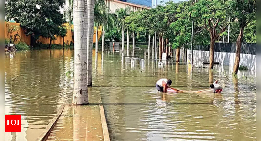 Manyata Tech Park Flood: Rain impact; Bengaluru's Manyata Tech Park ...