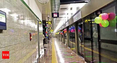 DMRC goes underground to connect corridor with depot | Delhi News ...