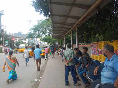 Bus route number at Town Hall bus stops - Times of India