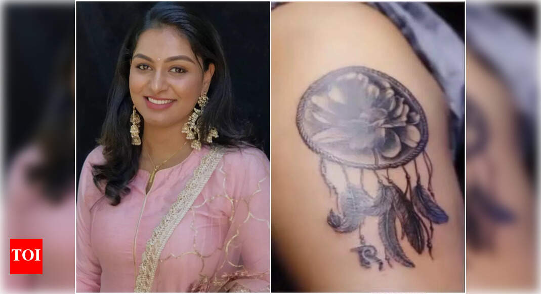 Karuthamuthu fame Rini Raj gets inked; see video - Times of India