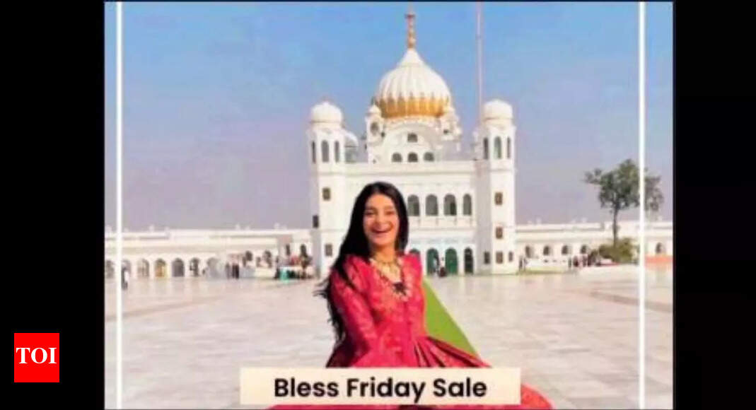 Sikh: Photos of bareheaded woman modelling at Kartarpur Sahib draws ire ...