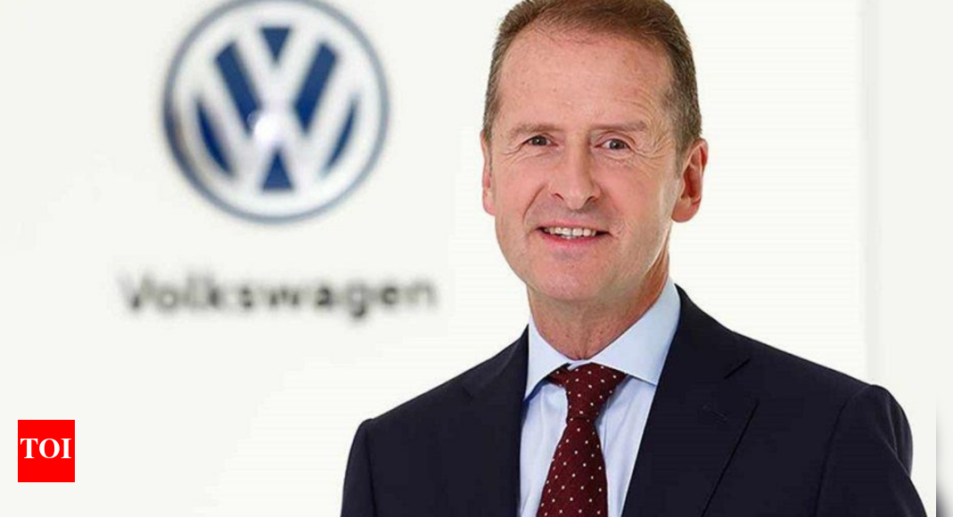 Herbert Diess: Volkswagen CEO, under fire over strategy, positive over ...