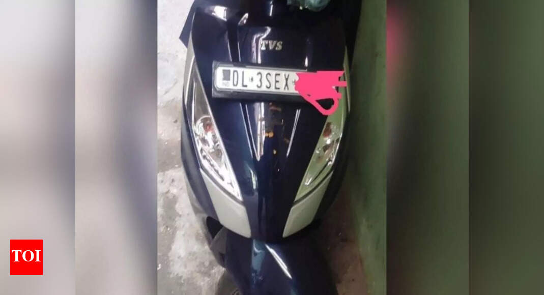 Delhi Girl Scooty Number Plate: Weird tale of “SEX vali scooty ...