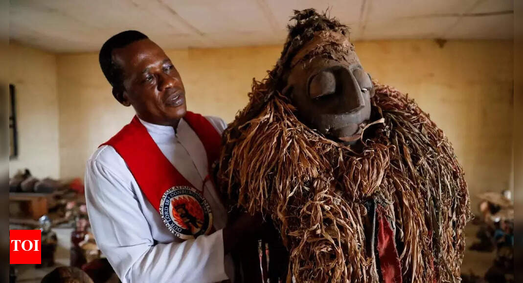 Nigerian priest saves traditional artefacts from Christian converts ...
