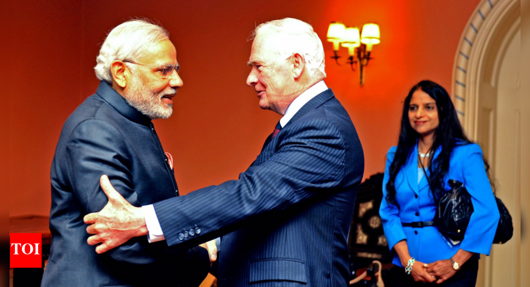 Gurdeep Chawla is the voice of many global leaders - The Times of India