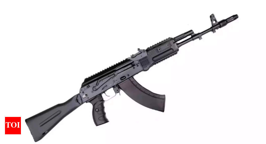 Govt approves manufacturing of AK-203 rifles in Amethi | India News ...