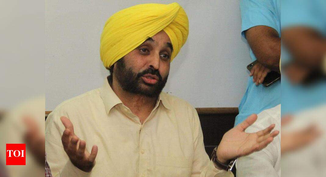 Mann: AAP MP Bhagwant Mann claims senior BJP leader offered him money ...
