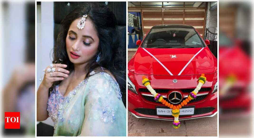 Bhojpuri star Rani Chatterjee buys a new luxury car; see pic | Bhojpuri ...