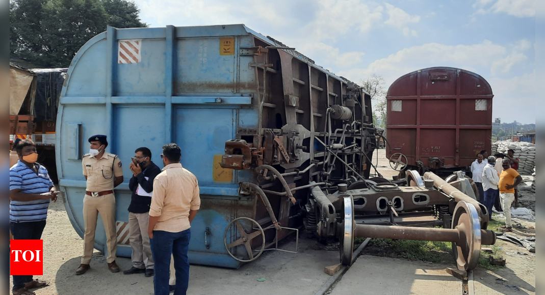 Kolhapur: Kolhapur railway station witnesses two accidents in a day ...