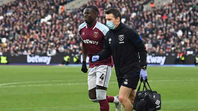 Zouma joins list of injured West Ham defenders with hamstring injury ...