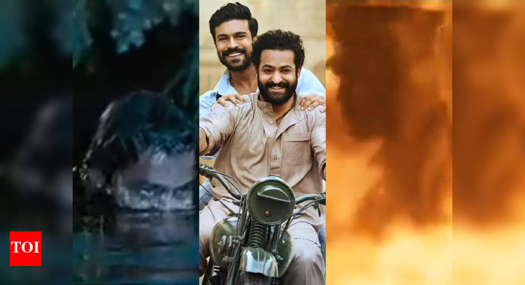 RRR Trailer: Ram Charan and Jr NTR share glimpses of the SS Rajamouli ...