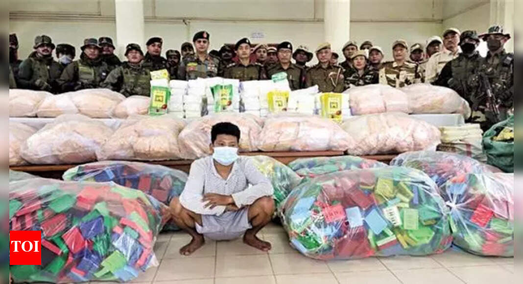 Drugs worth Rs 508 crore seized in Manipur, 1 held | Imphal News ...