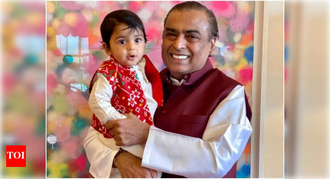 Exclusive! Starry celebration for Prithvi Akash Ambani’s first birthday ...