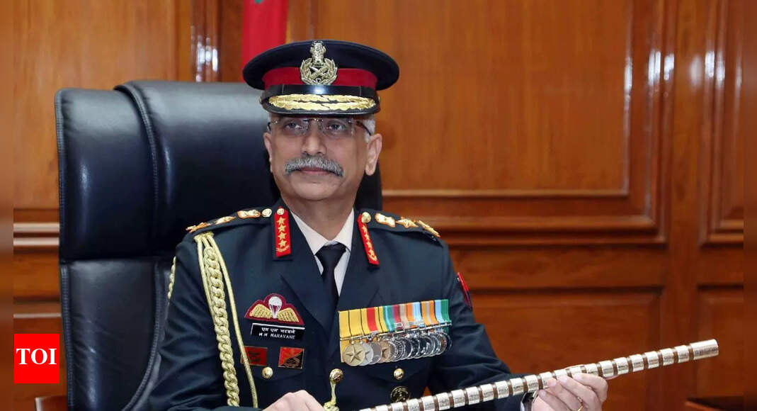 General MM Naravane: General Naravane considered frontrunner for CDS ...