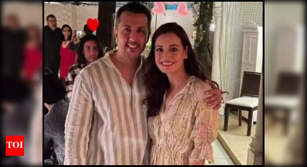 Here's a sneak peek into Dia Mirza's 40th birthday bash with Vaibhav ...