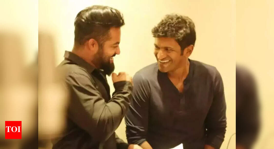 With Puneeth gone, Jr NTR says he can never sing Geleya Geleya again ...