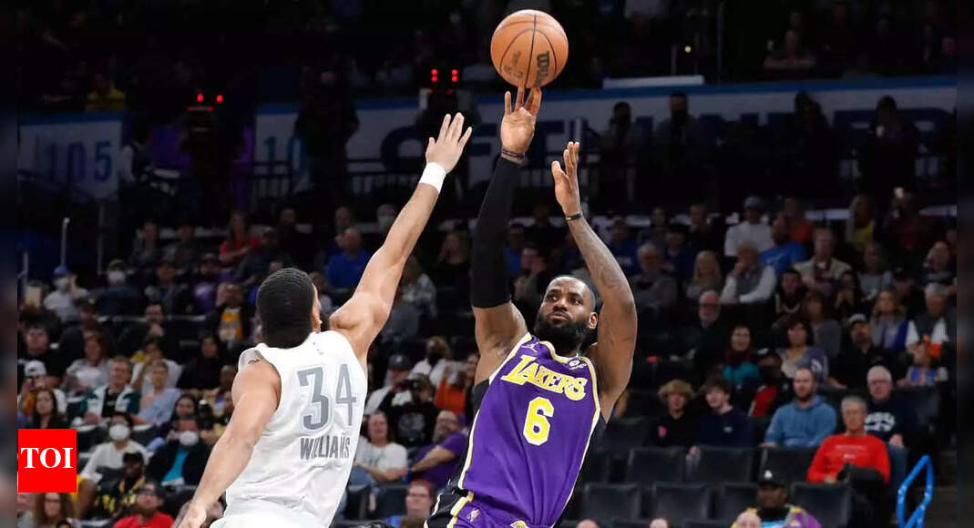 Riding on LeBron James's 33 points, LA Lakers roll past Oklahoma City ...