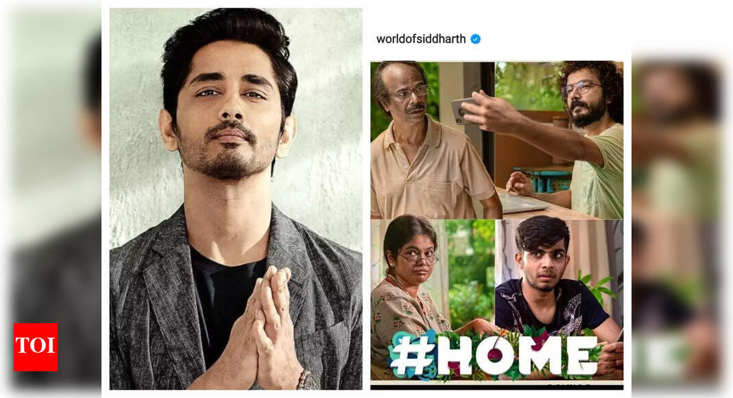 Siddharth heaps praise on Malayalam film ‘Home’, says Indrans is one of ...