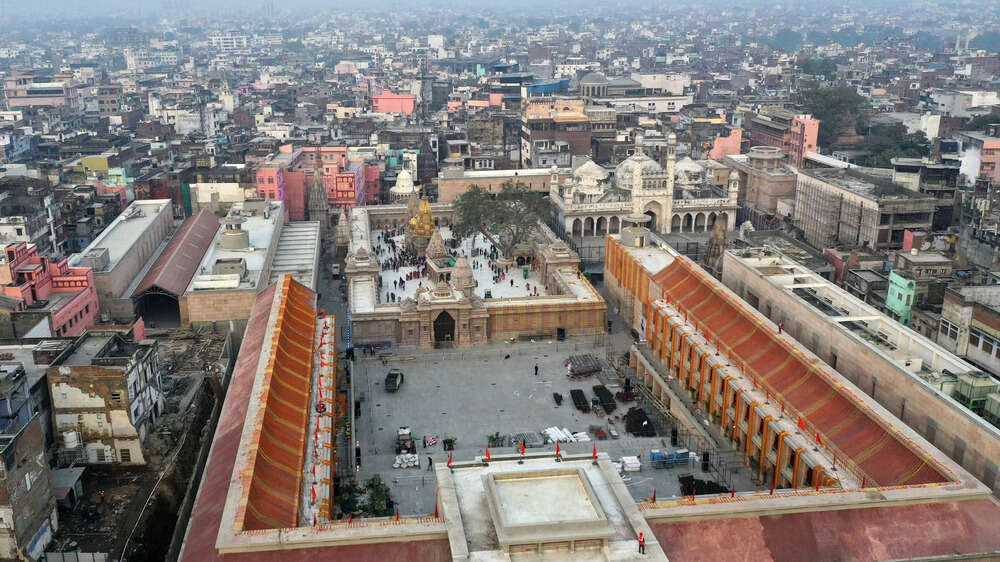 In pics: Kashi Vishwanath corridor set to be inaugurated by PM Modi; Varanasi excited | The ...