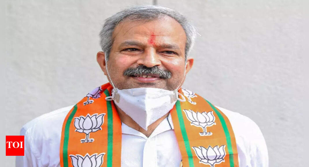 Delhi BJP chief flags off train carrying pilgrims to Ayodhya | Delhi ...