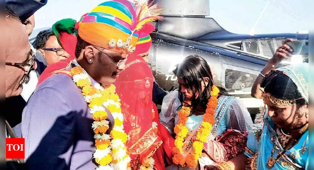 Rajasthan: Dalit bride reaches Barmer in-law’s home in helicopter ...