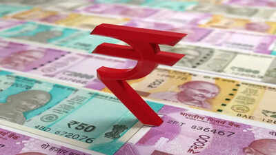 Rupee breaks 76 level, hits 20-month low - Times of India