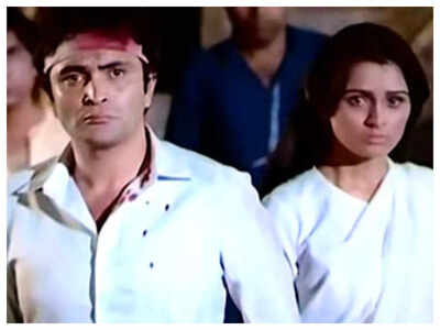 Padmini Kolhapure reveals she slapped Rishi Kapoor 8 times in 'Prem Rog' because Raj Kapoor didn ...