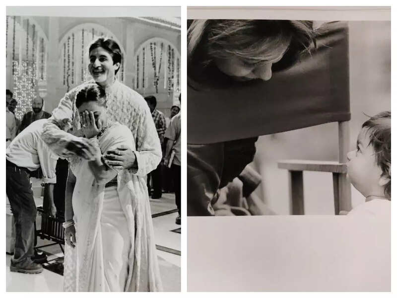 20 years of 'K3G': You cannot miss these candid BTS pictures of Amitabh ...