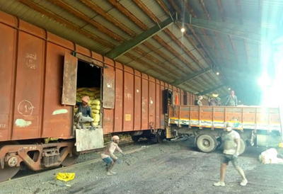 Southern Railway's Chennai division resumes loading of cement from ...