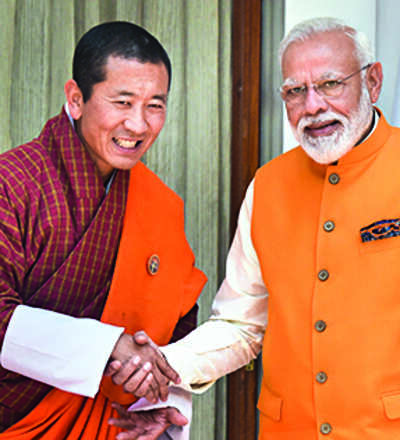 Bhutan: Bhutan confers its highest civilian award on PM Modi - Times of India