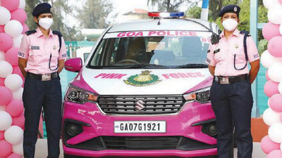 Goa: Pink cop force launched, to focus on coast | Goa News - Times of India