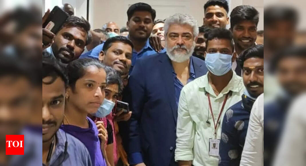 'Valimai' actor Ajith sports a new look, pics inside | Tamil Movie News ...