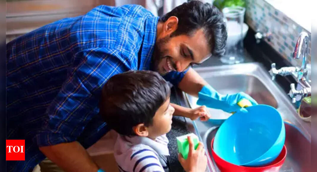Housework can be done by men, shows pandemic | India News - Times of India