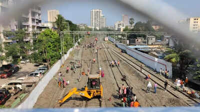 Commuters face inconvenience as Central Railway operates 18-hour mega ...