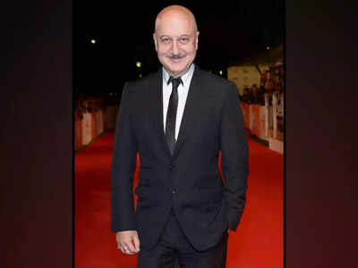 Anupam Kher shares his first look from 'The Kashmir Files' | Hindi Movie News - Times of India