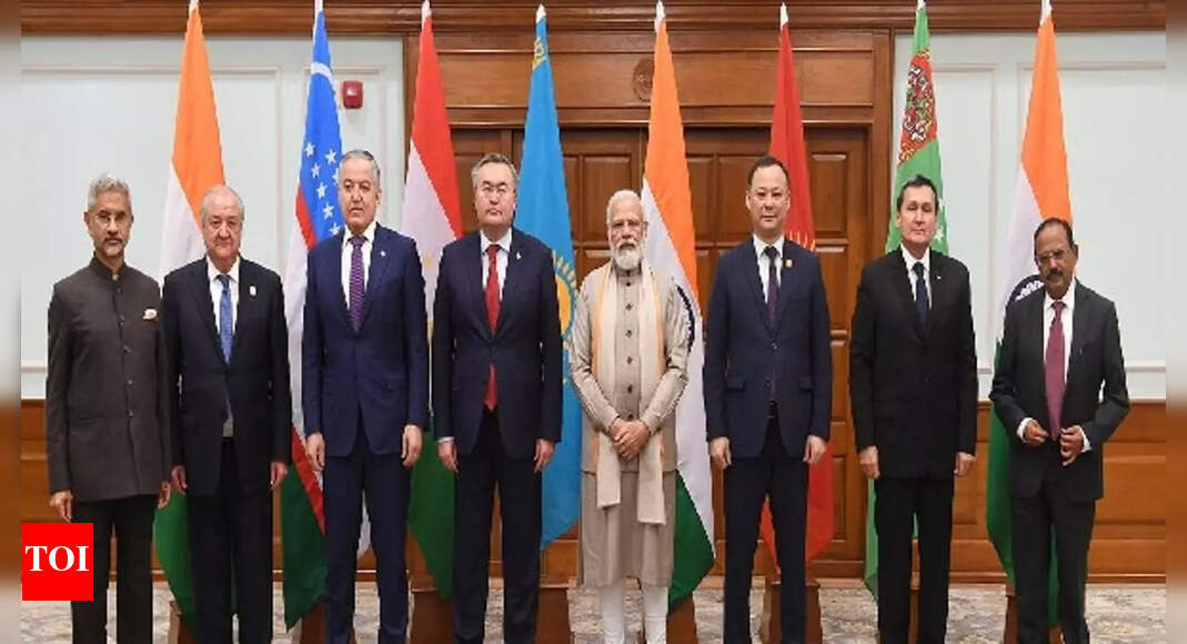 Modi: PM Modi meets foreign ministers of five Central Asian countries ...