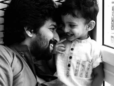 Nani and his son Junnu’s adorable banter caught on video goes viral ...