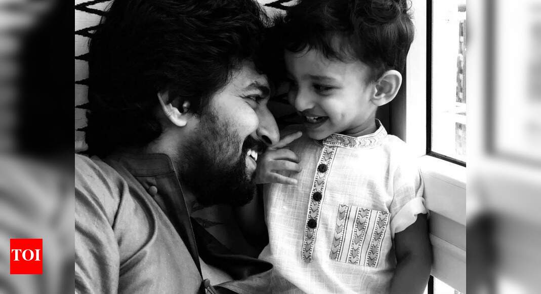 Nani and his son Junnu’s adorable banter caught on video goes viral ...