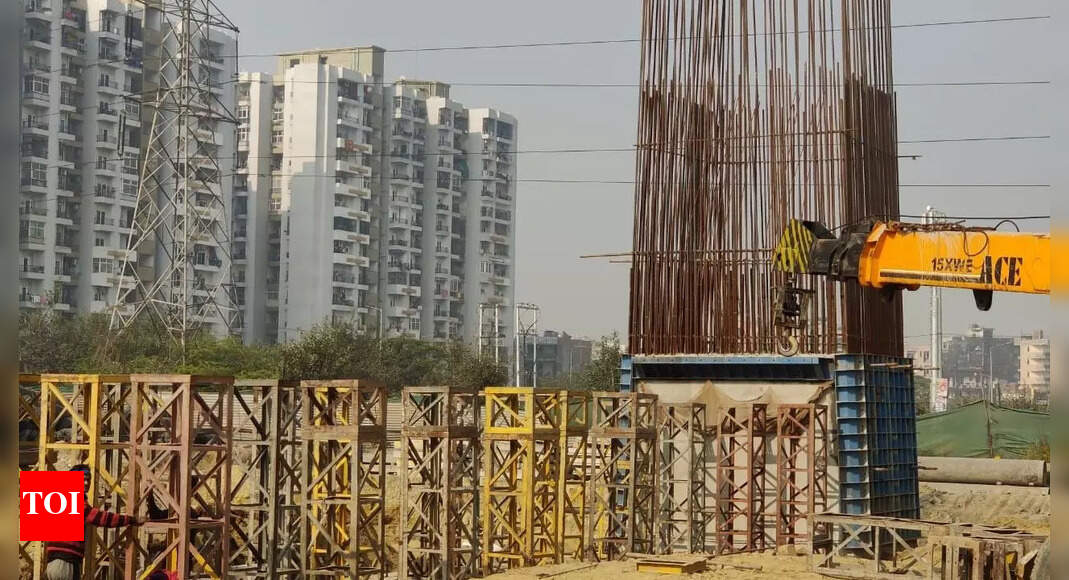 Parthala: Noida: Work begins on Parthala flyover | Noida News - Times ...
