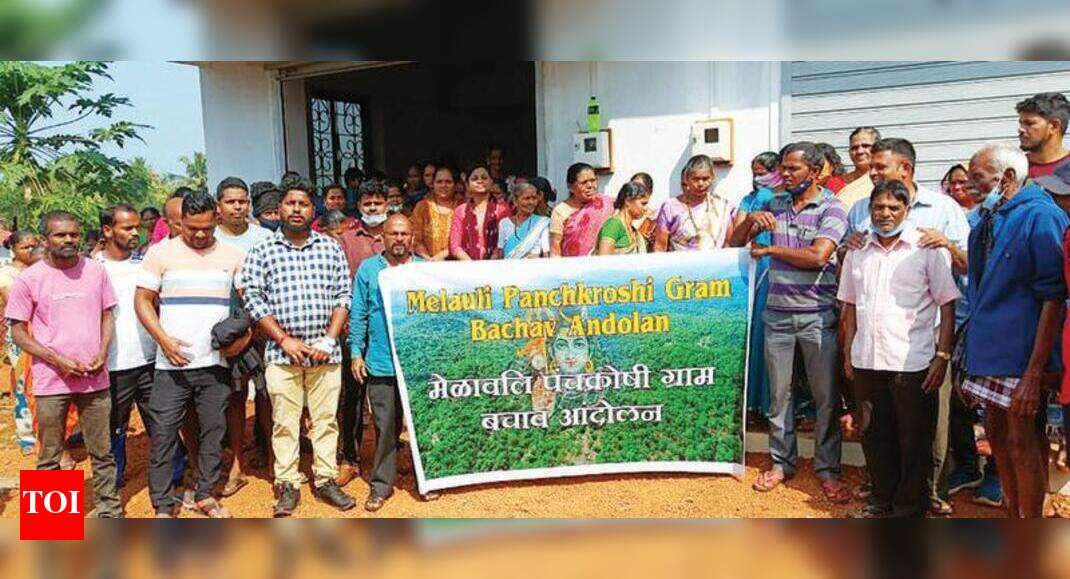 Melauli locals restart protest, demand withdrawal of cases | Goa News ...