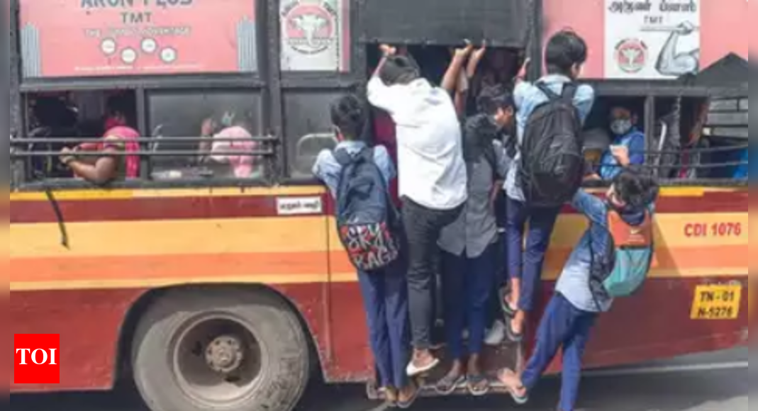 Footboard travel by students: Action will be taken against drivers and ...
