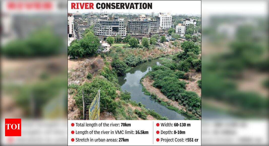 VMC proposes sewage-free Vishwamitri river project | Vadodara News ...