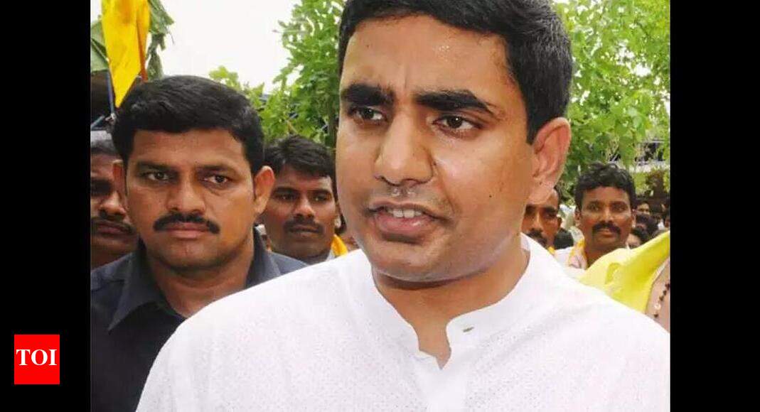 Andhra Pradesh: YSRC govt responsible farmer's death, says Nara Lokesh | Amaravati News - Times ...