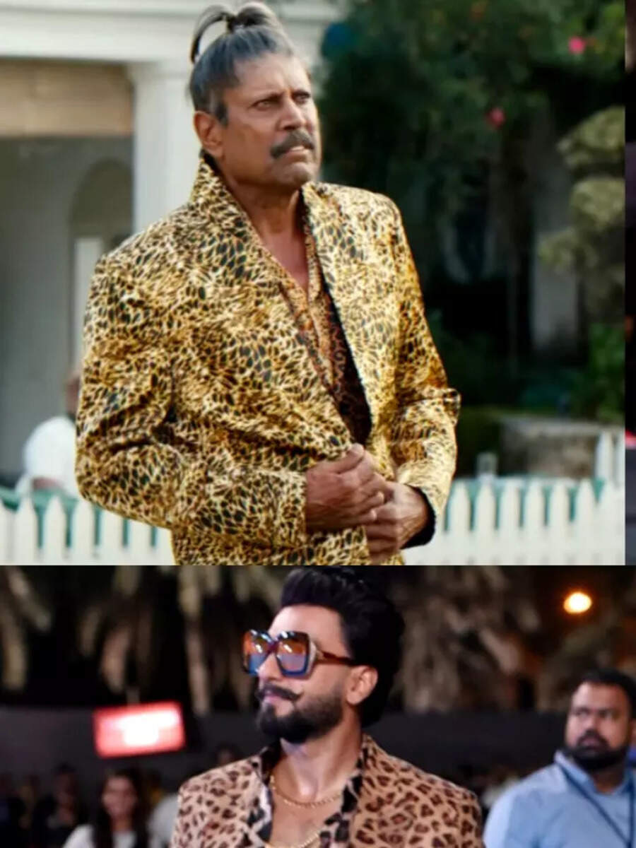 10 times Kapil Dev reminded us of '83' actor Ranveer Singh | Times of India