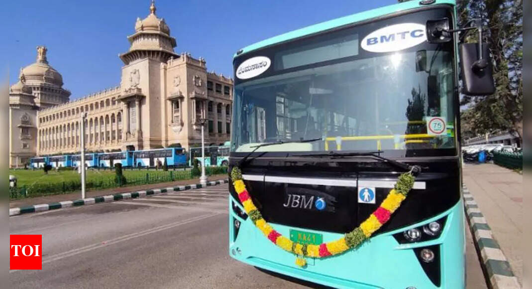 Bengaluru: In a first, BMTC inducts 190 environment-friendly electric ...