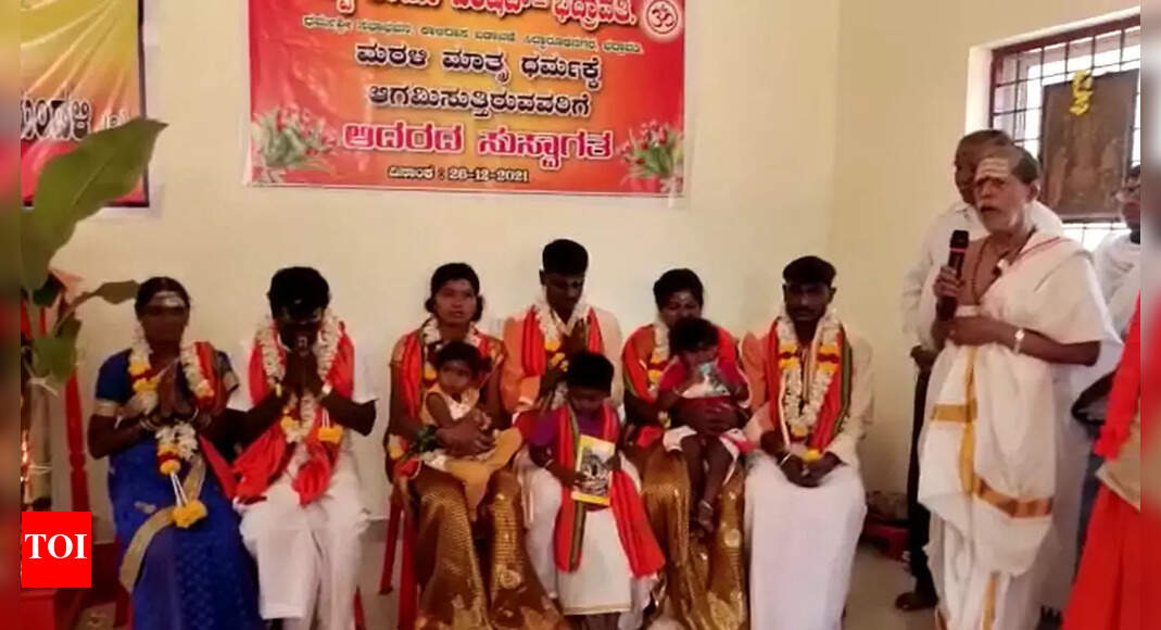 Bhadravati: Karnataka: Family of nine in Bhadravati reconverts to ...