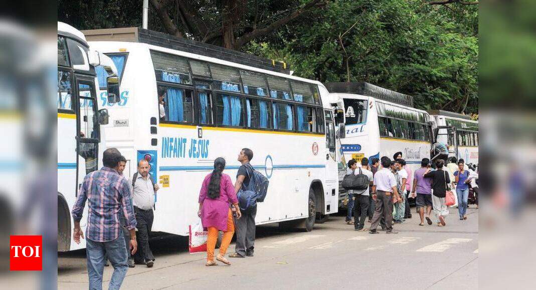Interstate buses run full capacity for New Year | Goa News - Times of India