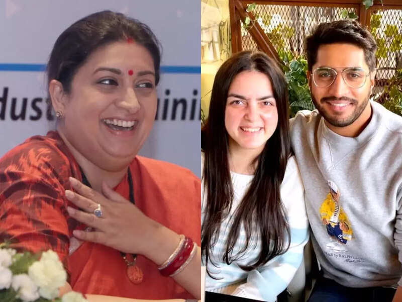 Smriti Irani's Daughter Shanelle Irani: 'Saas' Smriti Irani shares a new photo of daughter ...