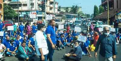 For development works, Goa Forward Party blocks road | Goa News - Times ...